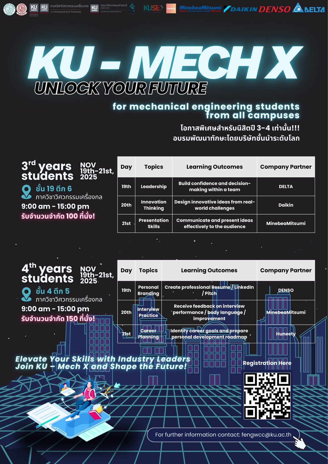 โครงการ KU–MECH X: Unlock Your Future – คณะพาณิชยนาวีนานาชาติ ...